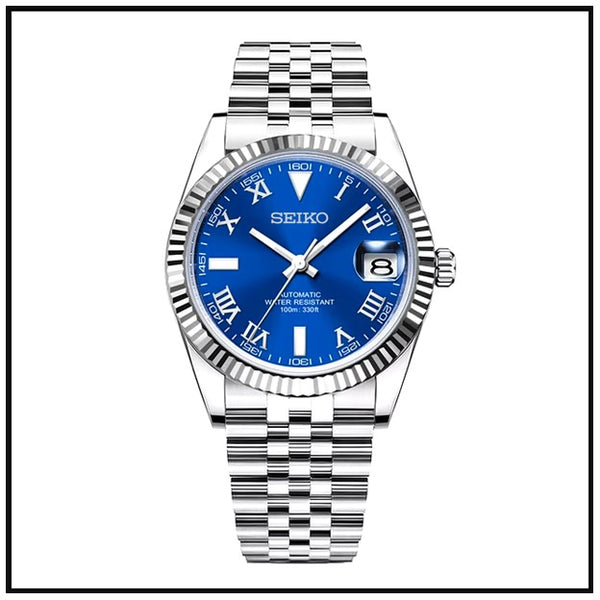 36mm / 39mm Blue Wimbledon Mod – Seiko Creations